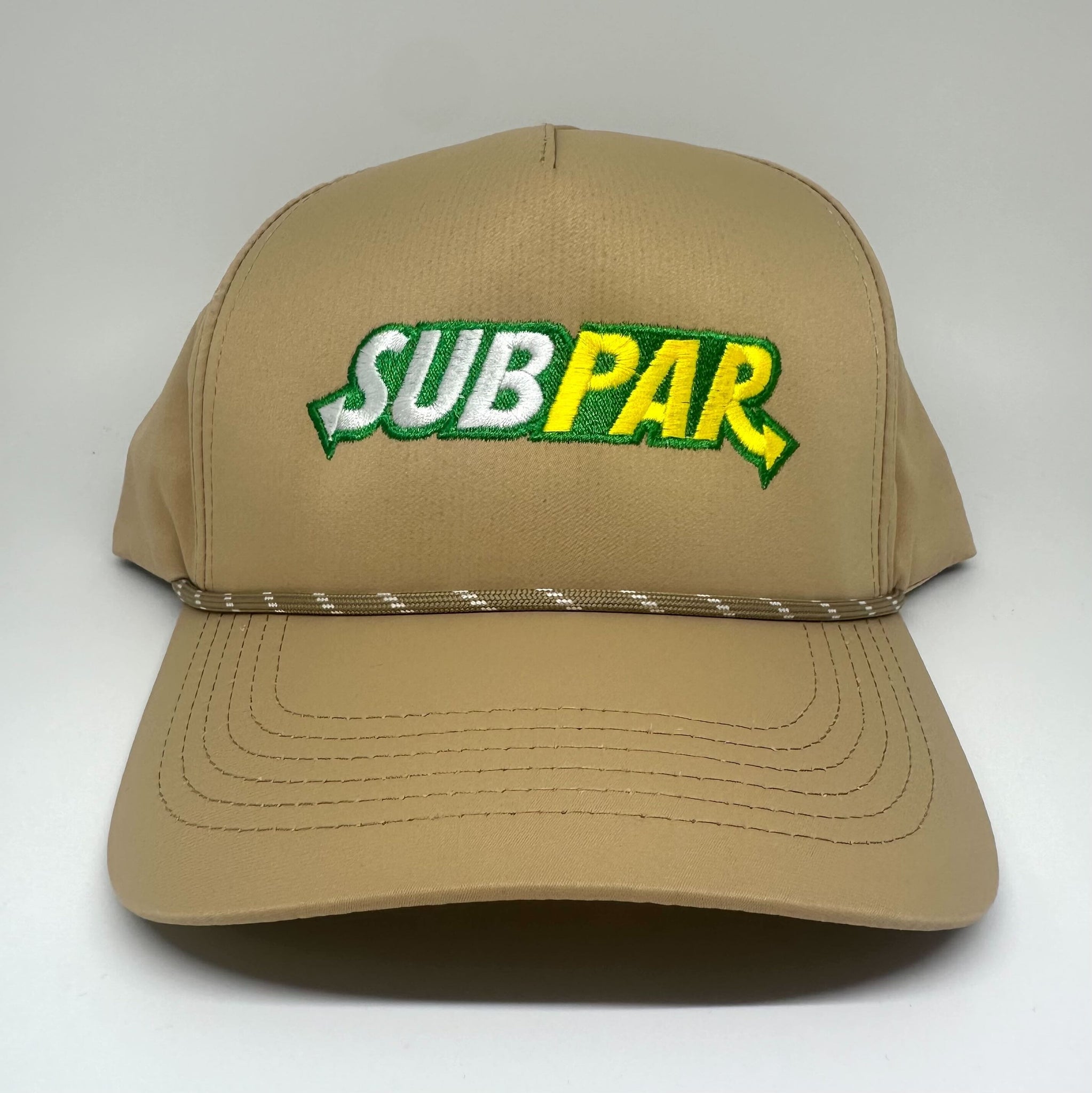 SubPar - Performance 5-Panel Rope Hat – Greater Half