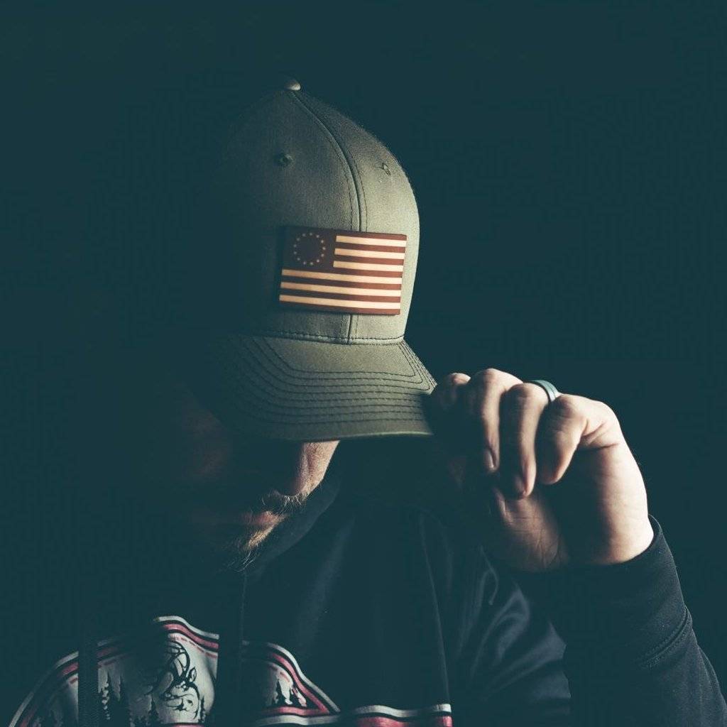 13 Colonies Leather Patch Hat – Greater Half
